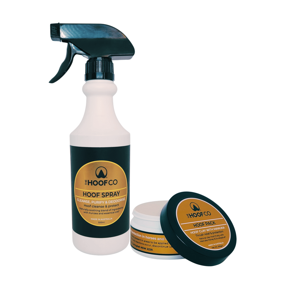 Spray & Clay Hoof Care Pack | 2 Essentials – The Hoof Co