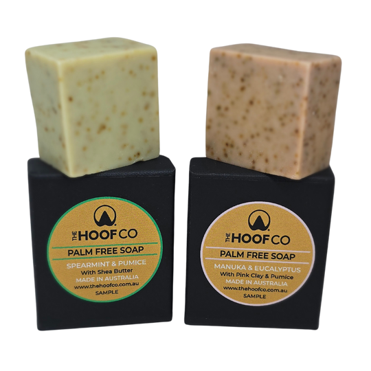 Mini Soaps - Manuka & Eucalyptus/Spearmint & Pumice – The Hoof Co